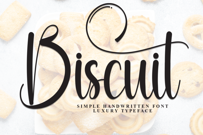 Biscuit Simple Handwritten Font - Download Free Font