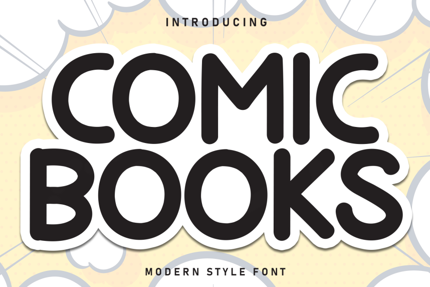 Comic Books Playful Font - Download Free Font