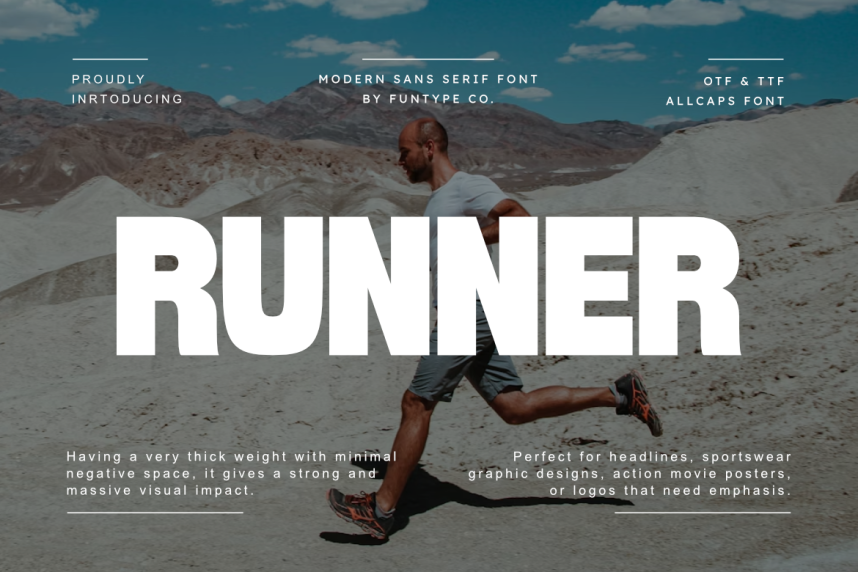 Runner Font - Befonts