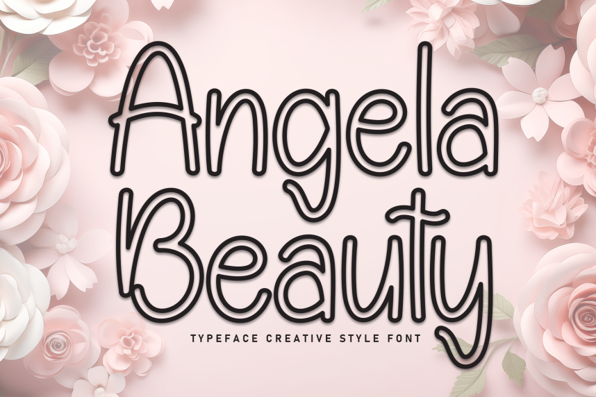 Angela Beauty - Creative Style Font - Download Free Font