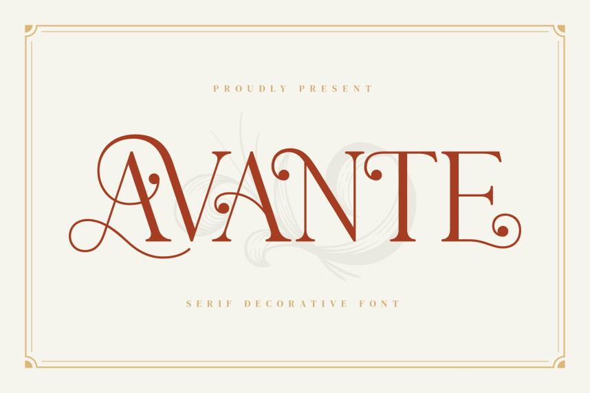 Avante Serif Font - Download Free Font
