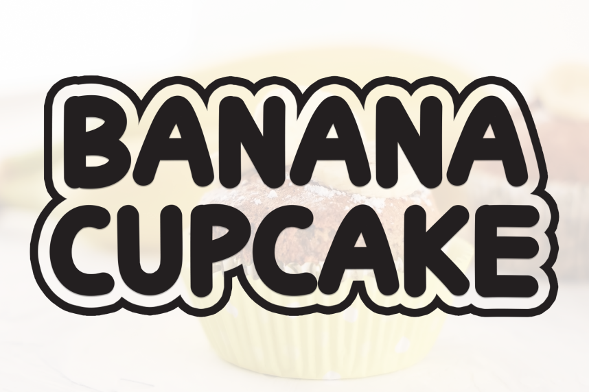Banana Cupcake Playful Font - Download Free Font
