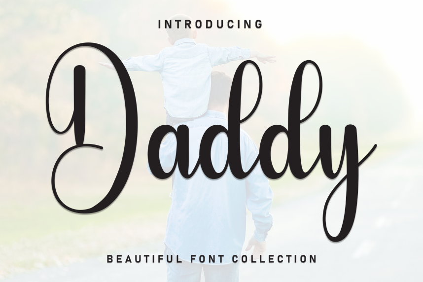Daddy - Modern Handwritten Font - Befonts