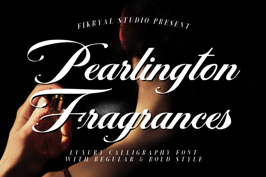 Pearlington Fragrances - Luxury Calligraphy Font - Download Free Font