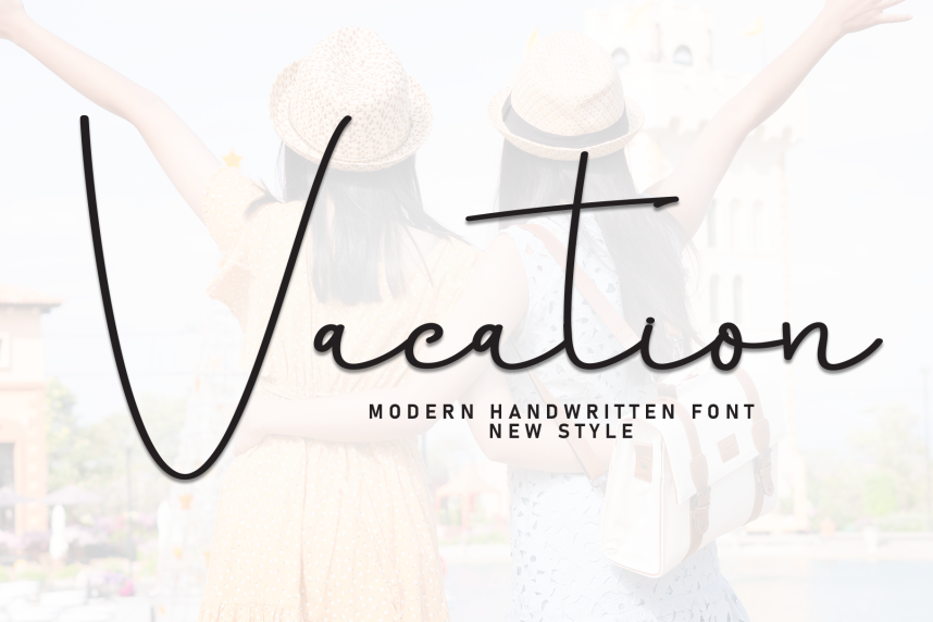 Vacation Simple Handwritten Font - Download Free Font