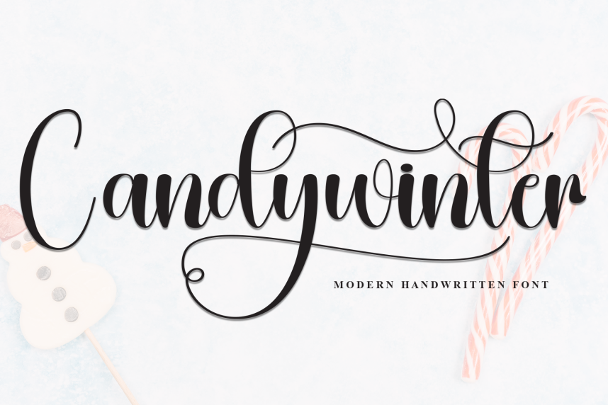 Candywinter - New Style Handwritten Font - Download Free Font