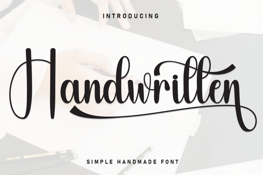 Handwritten - New Script Handwritten Font - Download Free Font