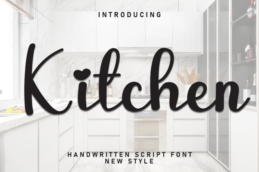 Kichen - New Style Handwritten Font - Download Free Font