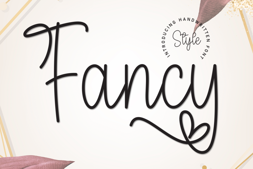 Fancy - Simple Handwritten Font - Download Free Font