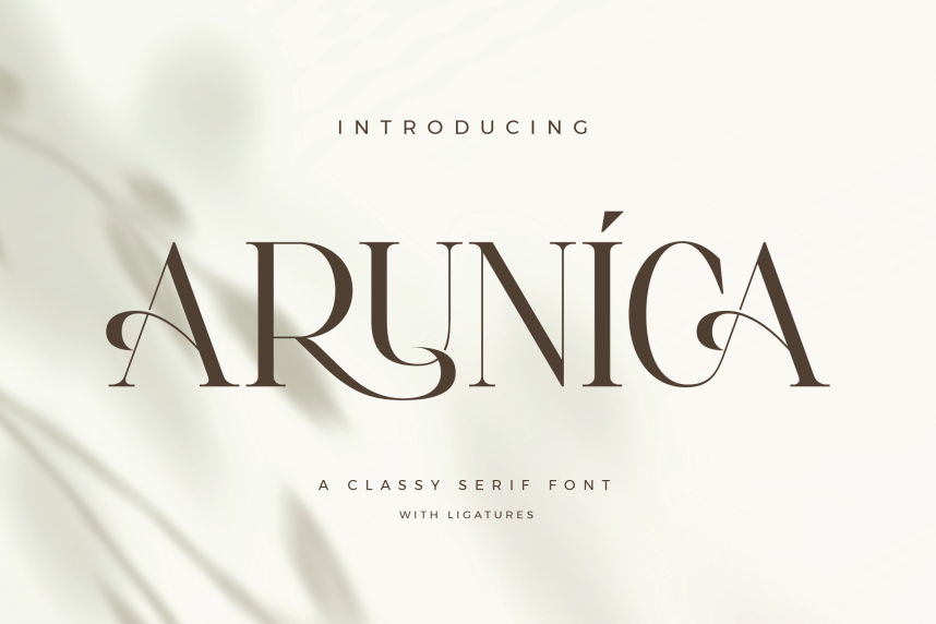 Arunica Font - Download Free Font
