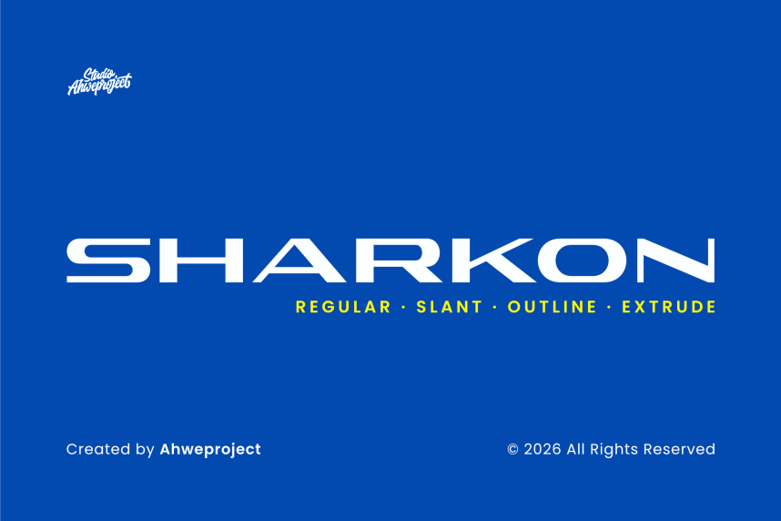 Sharkon - Download Free Font