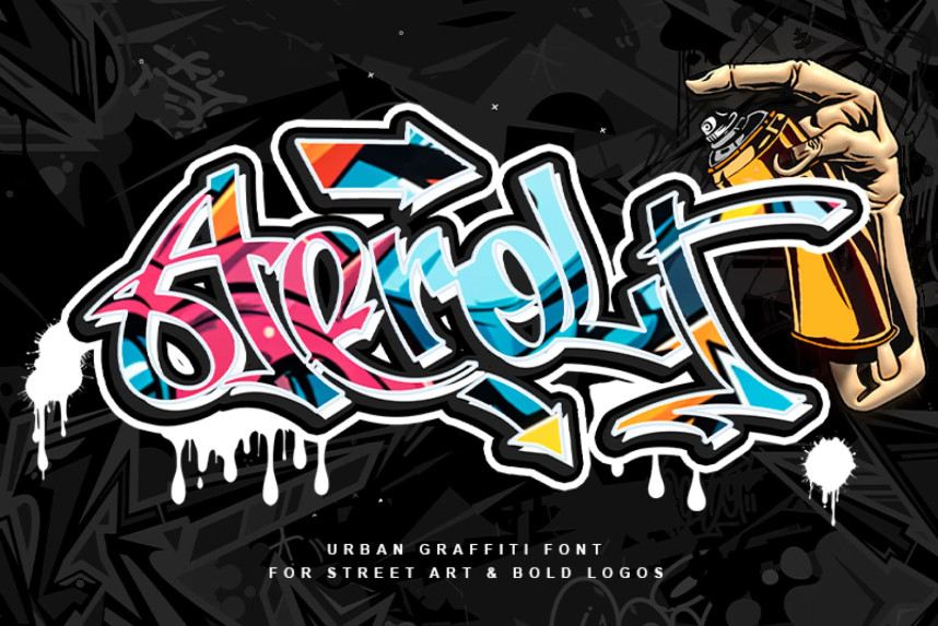 Aerolt – Bold Graffiti Font - Download Free Font