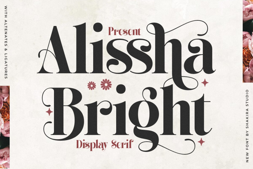 Alissha Bright Font - Befonts