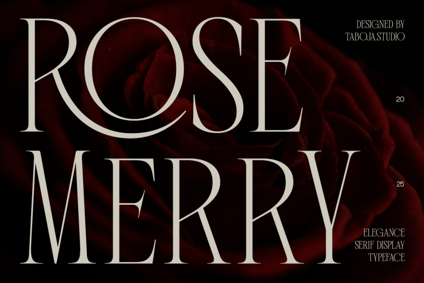 Rose Merry Font - Befonts
