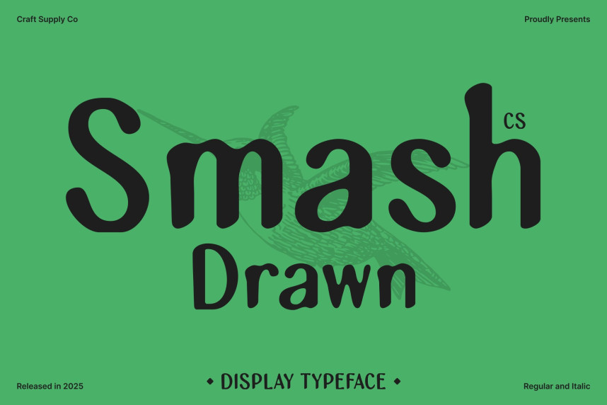 CS Smash Drawn Font - Befonts
