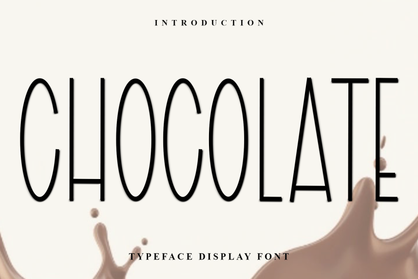 Chocolate - Modern Simple Font - Download Free Font