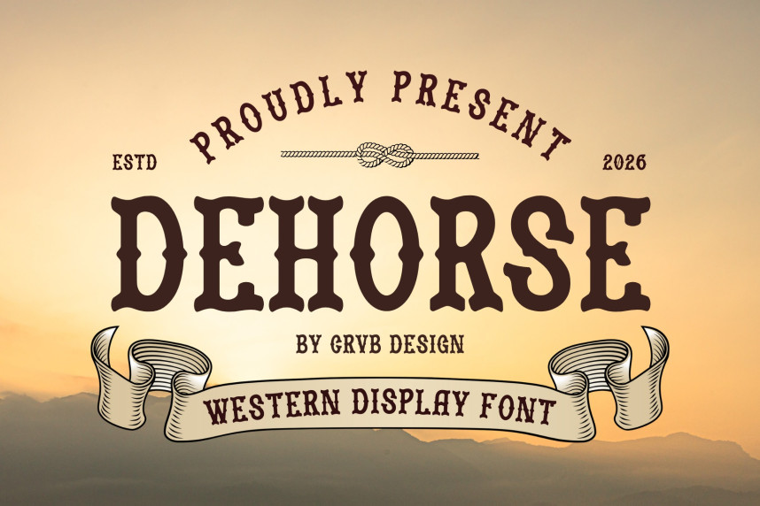 Dehorse Font - Befonts