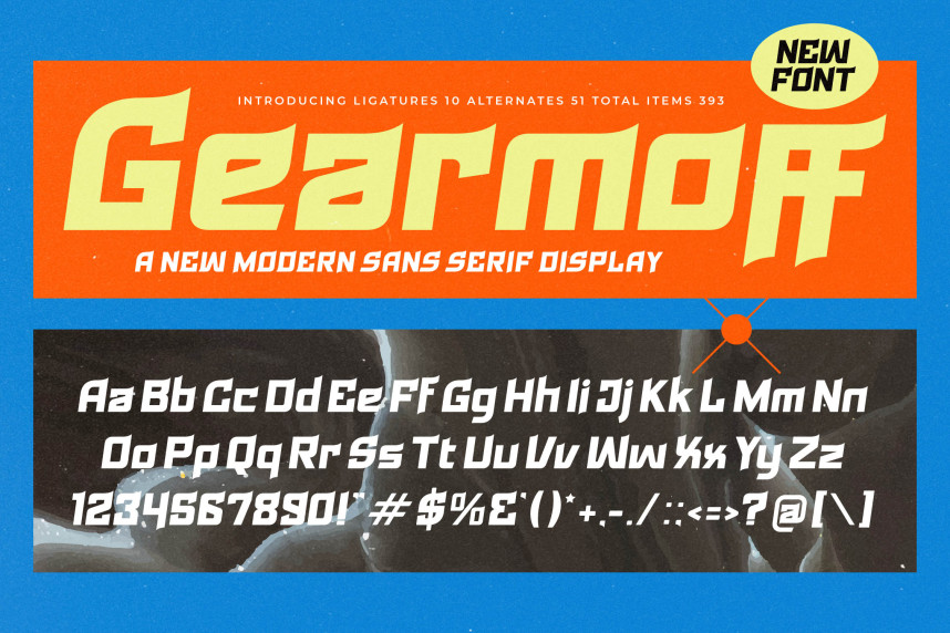Gearmoff Font - Download Free Font