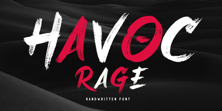 Havoc Rage Font - Befonts