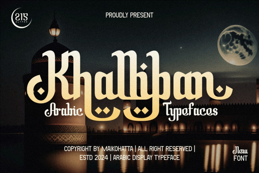 Khalliban Arabic Font - Download Free Font