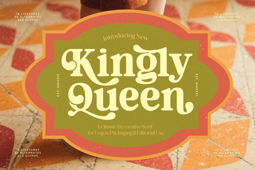 Kingly Queen Font - Befonts