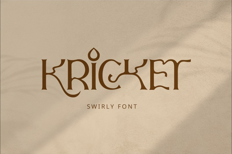 Kricket Font - Befonts