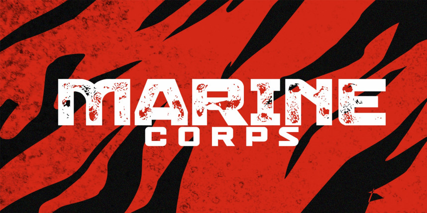 Marine Corps Font - Befonts