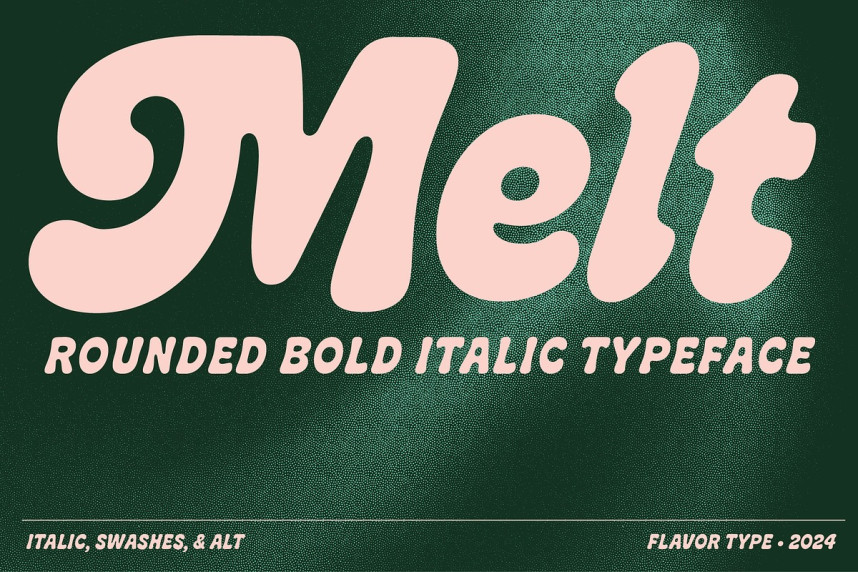 Melt Rounded Font - Download Free Font