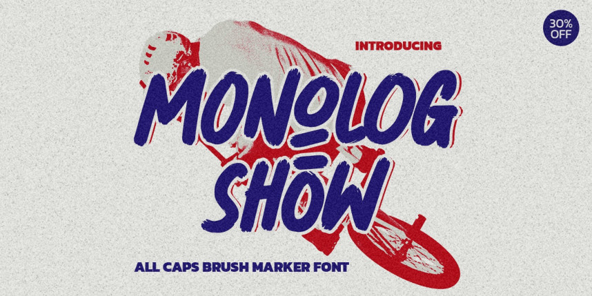 Monolog Show Font - Befonts