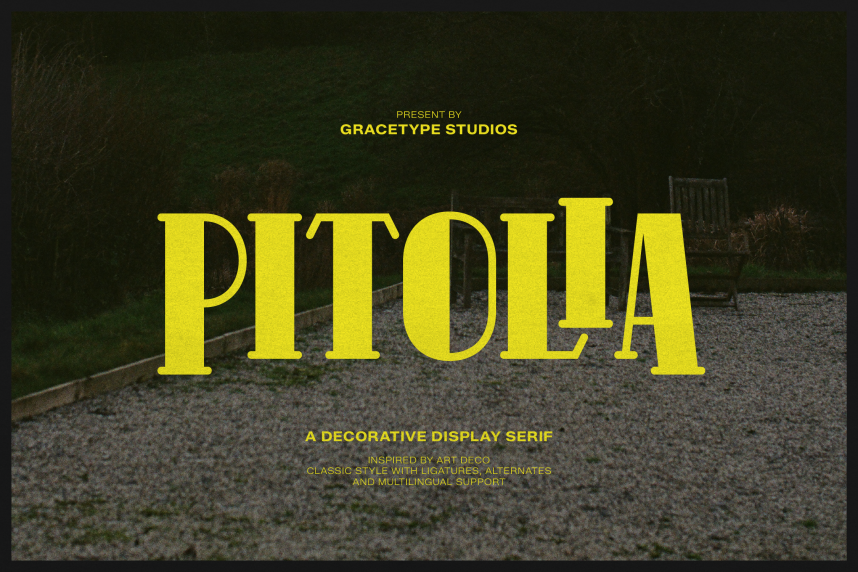 Pitolia Font - Befonts