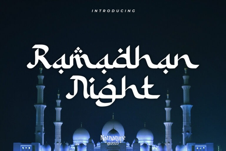 Ramadhan Night Font - Download Free Font