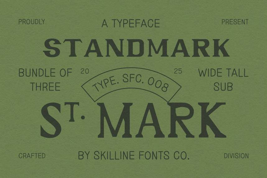 SFC Standmark Font - Befonts