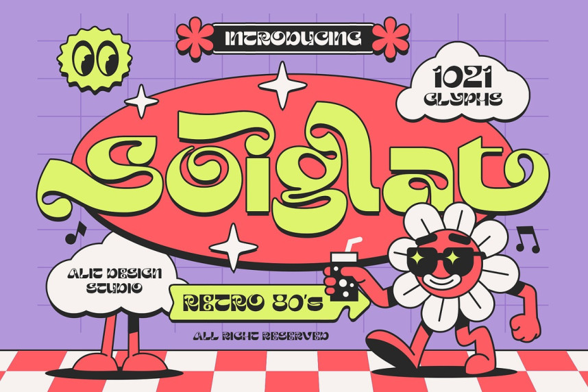 Soiglat Font - Download Free Font