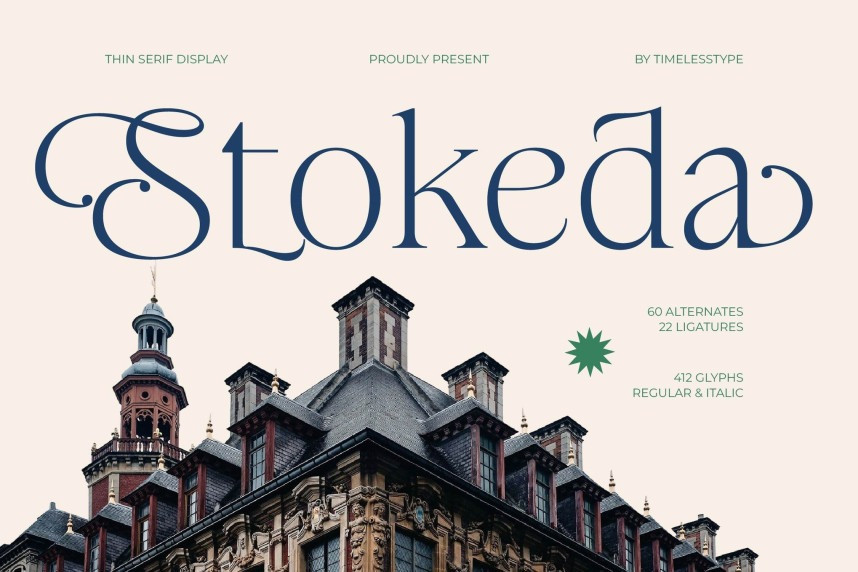 Stokeda Font - Download Free Font