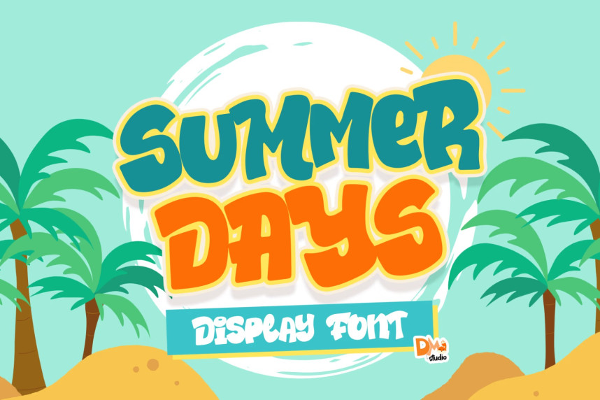 Summer Days Playful Font - Download Free Font