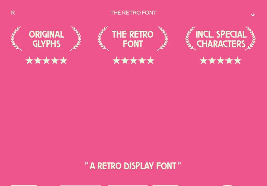 The Retro Font - Download Free Font