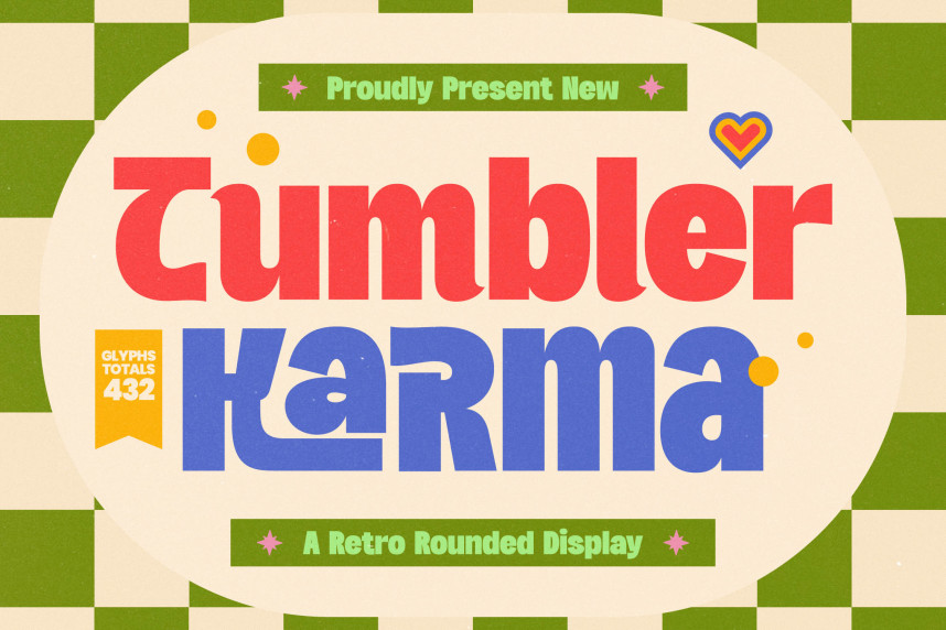 Tumbler Karma Font - Befonts