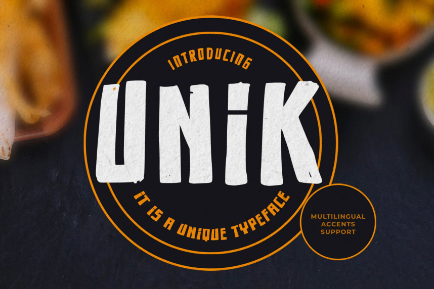 Unik – Unique Font - Download Free Font
