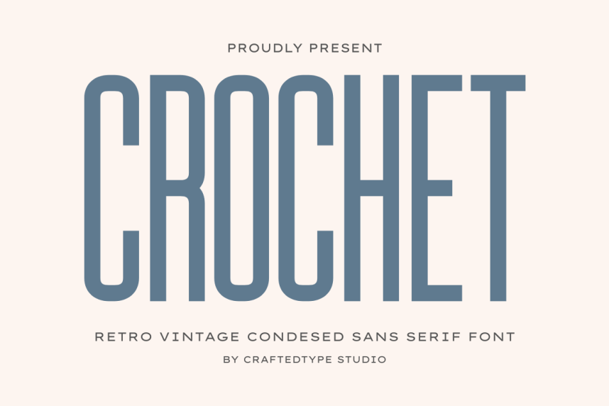 Crochet Font - Befonts