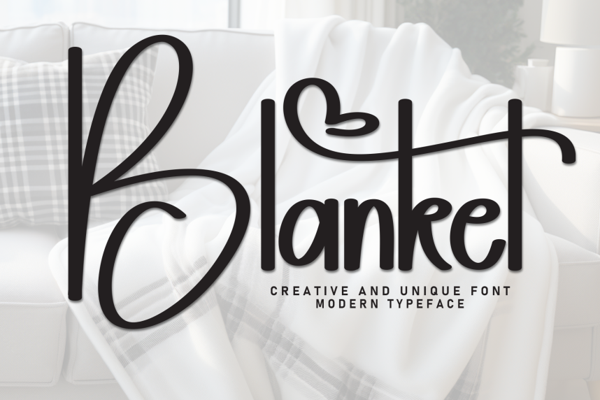 Blanket – Modern Handwritten Script Font - Befonts