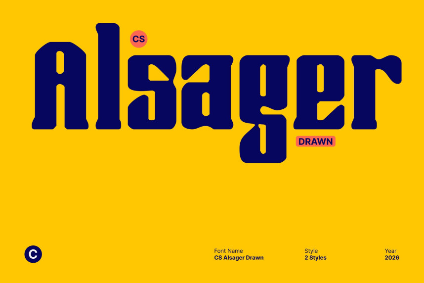CS Alsager Drawn Font - Befonts