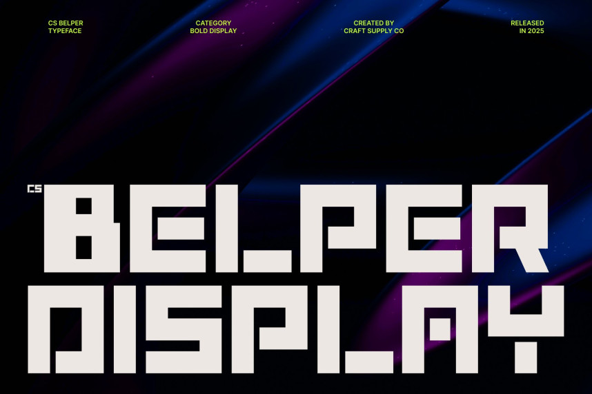 CS Belper Font - Befonts