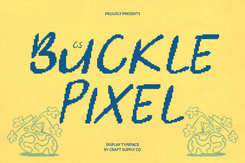 CS Buckle Pixel Font - Befonts