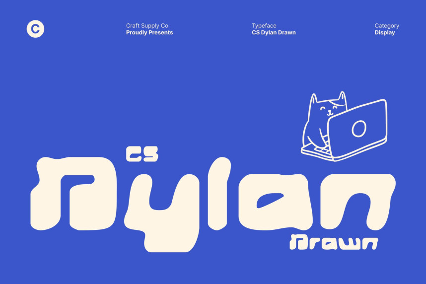 CS Dylan Drawn Font - Befonts