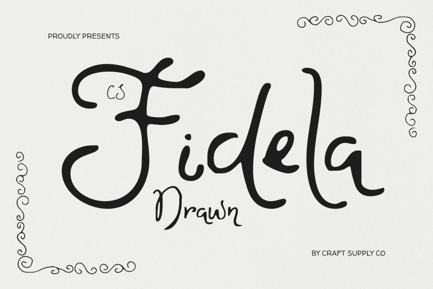 CS Fidela Drawn - Befonts