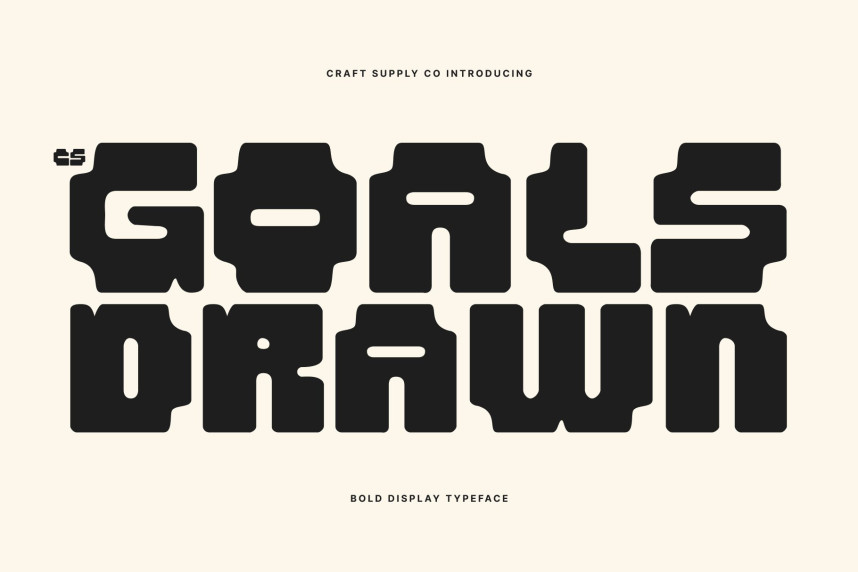 CS Goals Drawn Font - Befonts