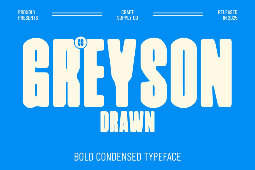 CS Greyson Drawn Font - Befonts