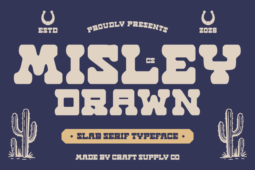 CS Misley Drawn Font - Befonts