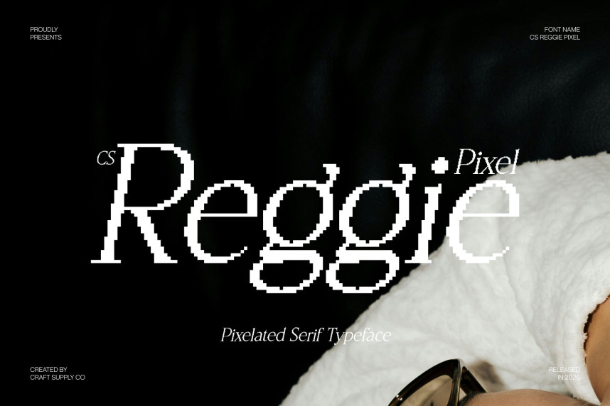 CS Reggie Pixel Font - Befonts