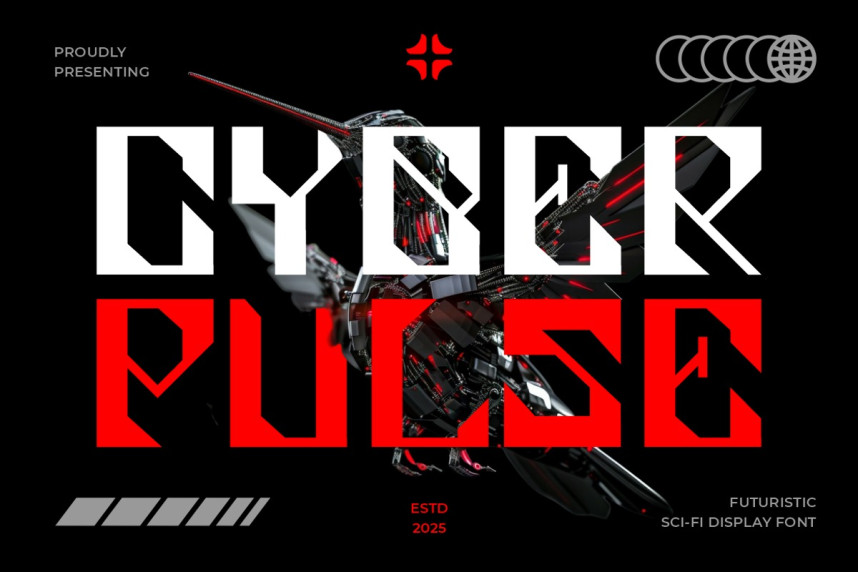 Cyber Pulse Font - Befonts